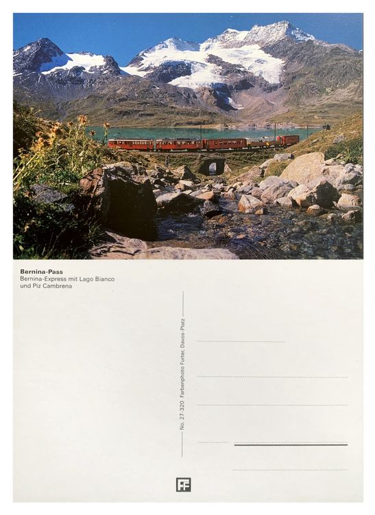 Ospizio Bernina Lago Bianco Pontresina Bahn RhB ABe 4/4 I | Kaufen auf Ricardo