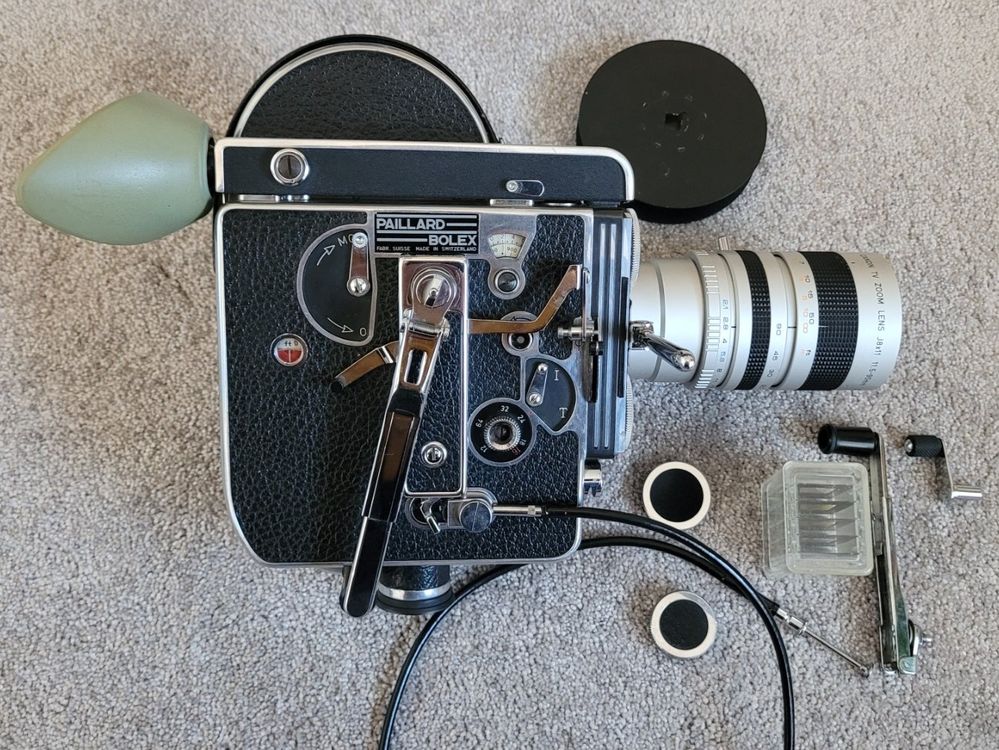 Filmkamera Bolex H16 Reflex, mit Ojektiv Canon 11.5-90mm | Kaufen auf ...