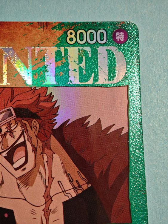 Eustass Captain Kid OP01-051 SR Special Rare One Piece Karte (Neu (gemäss Beschreibung)) in ...