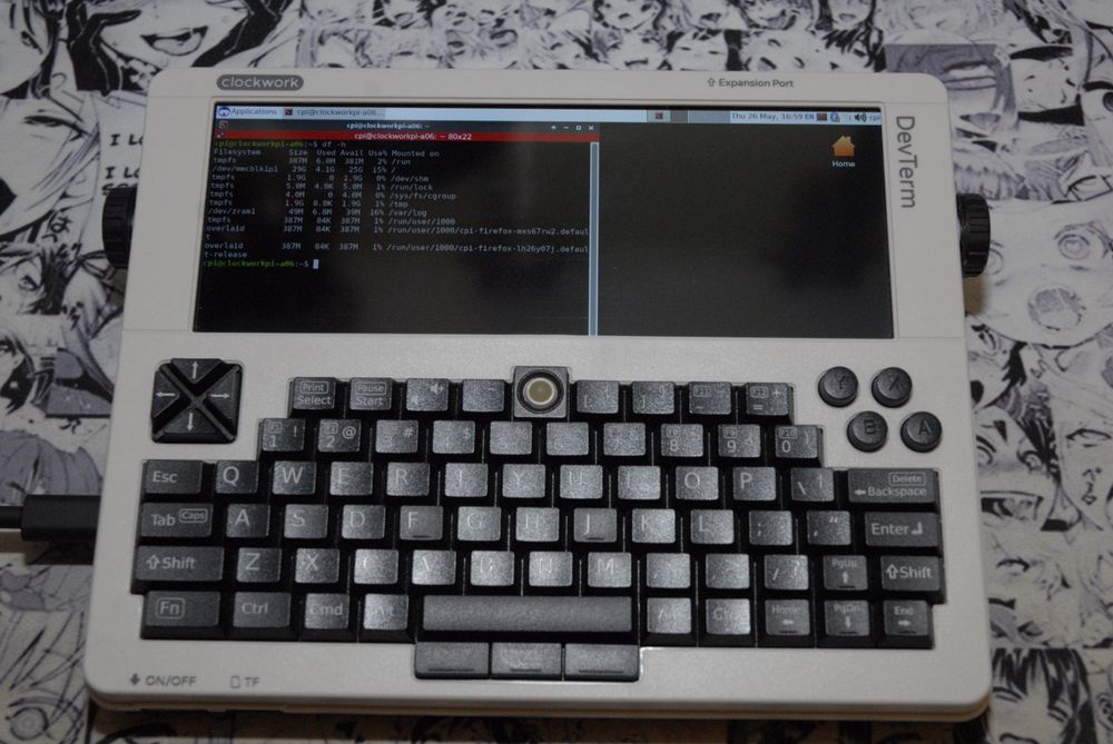 ClockworkPi DevTerm Kit A06 series, tragbares Linux Terminal (Gebraucht ...