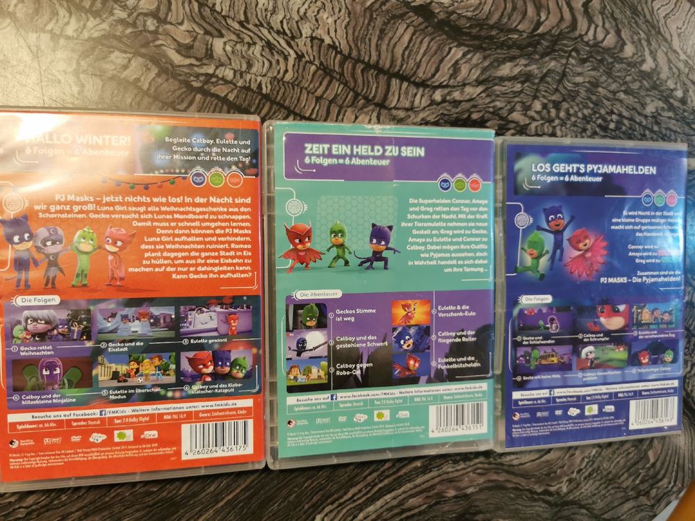 3 mal Pj Mask DVD (Gebraucht) in Flurlingen für CHF 6 – mit Lieferung ...