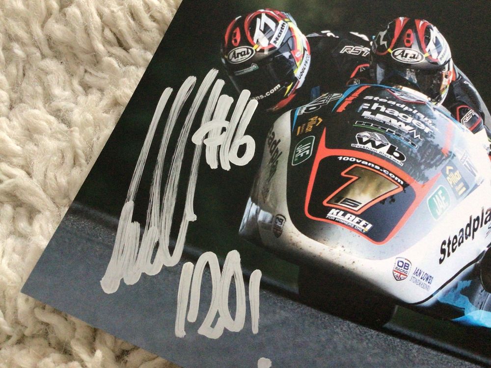 Tom + Ben Birchall Original Autogramme Moto Isle of Man TT (Gebraucht ...