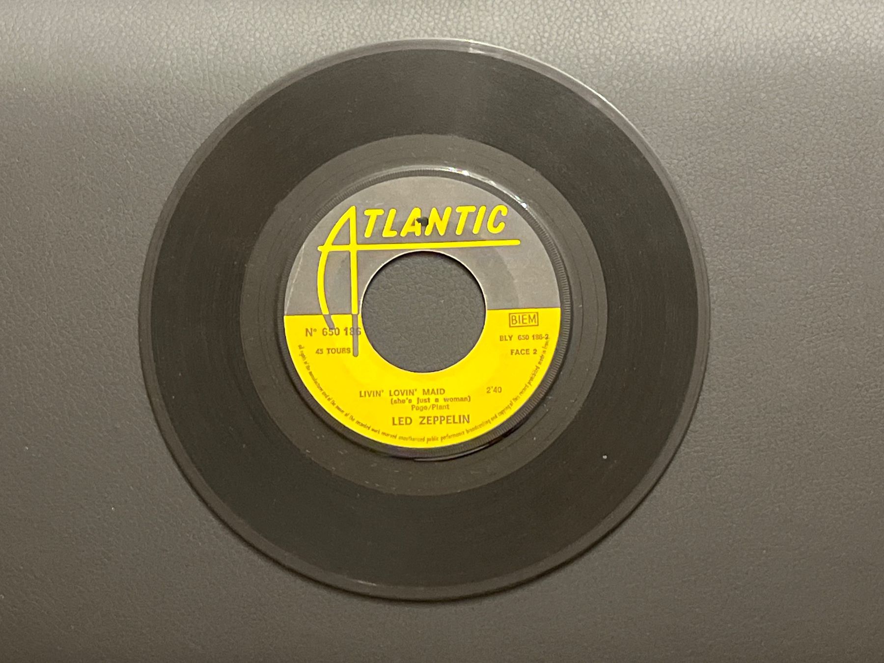 Led Zeppelin – Whole Lotta Love – 45 tours – Vinyl 7" (D'occasion) à ...