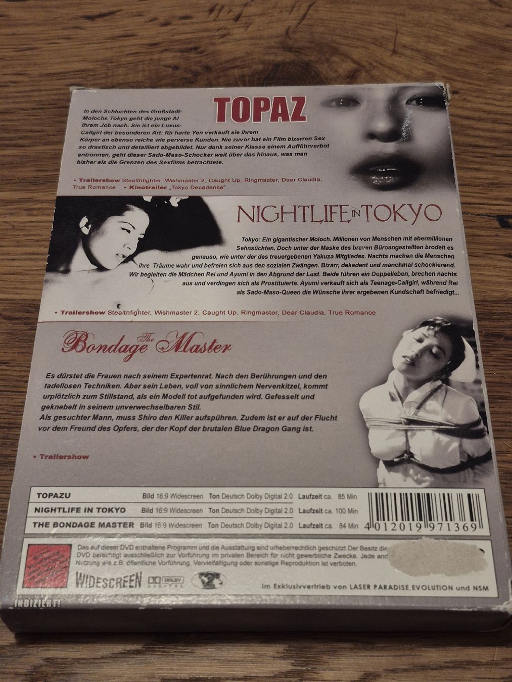 Tokyo Decadence Edition (DVD) 3 Filme (Gebraucht) in Oberembrach für ...