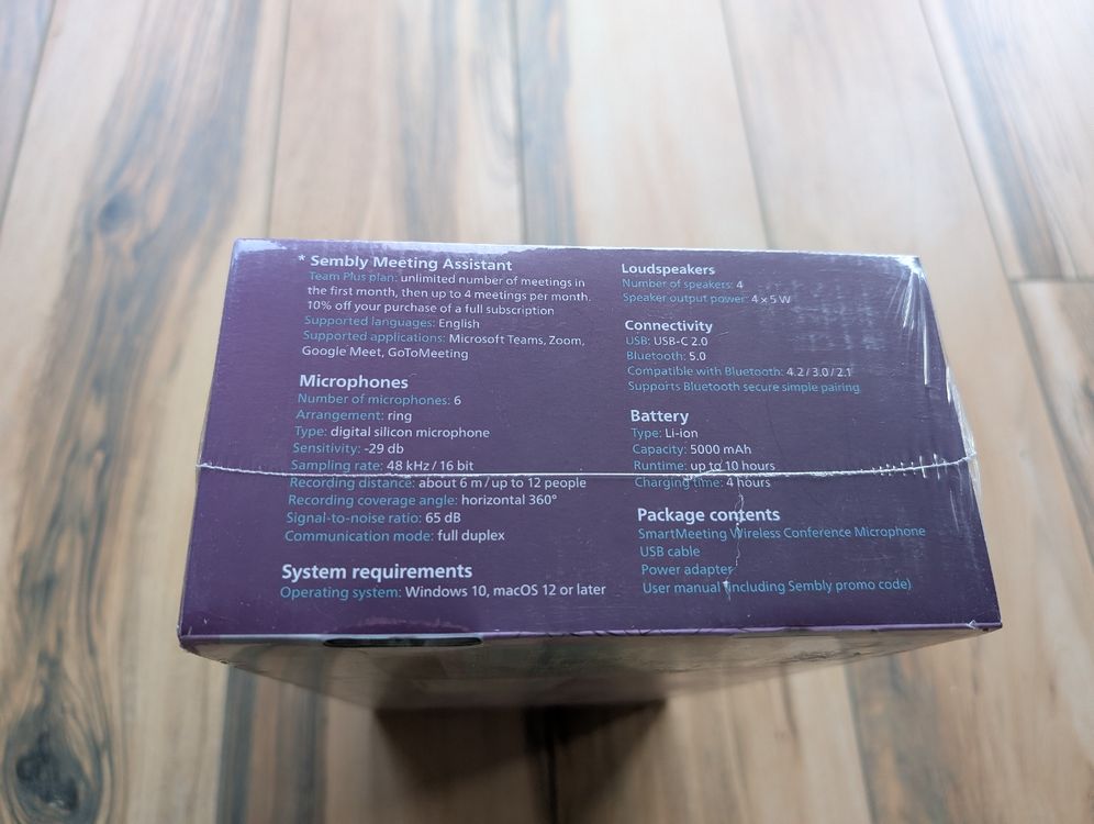 Philips Smart Meeting PSE0501 - Neu/OVP und eingeschweisst (Neu und ...