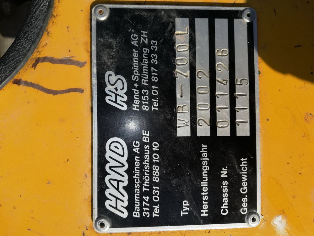 Raupen Dumper Yamaguchi WB700 (Gebraucht) in St. Antoni für CHF 2850 – nur Abholung auf Ricardo ...