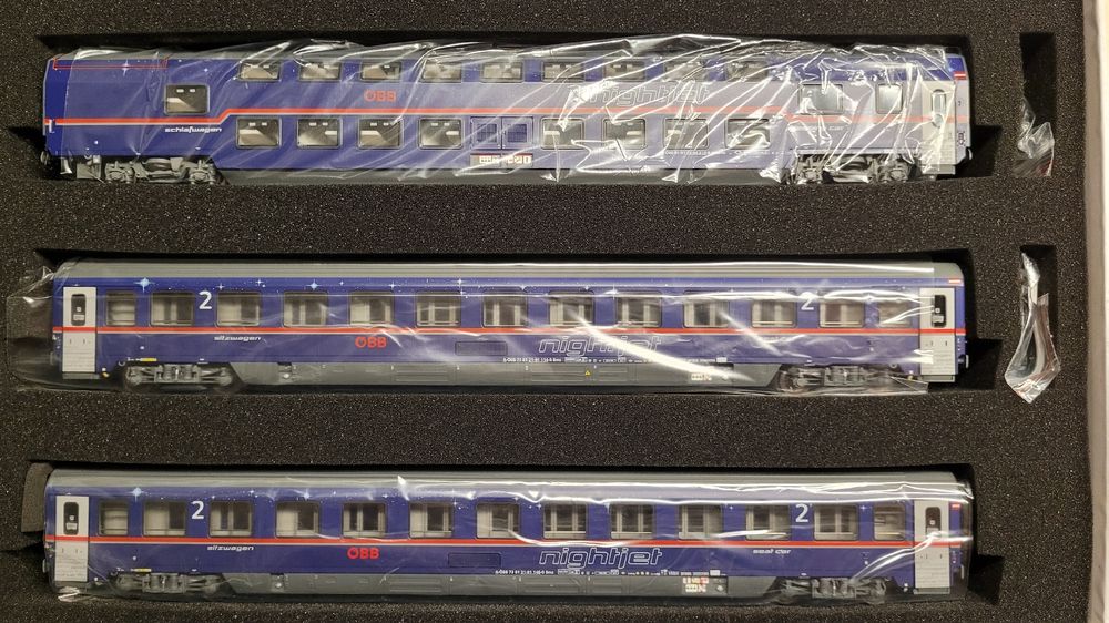 LS Models Models World 1810DC Nightjet 401, 6-teiliges Set (Neu und ...