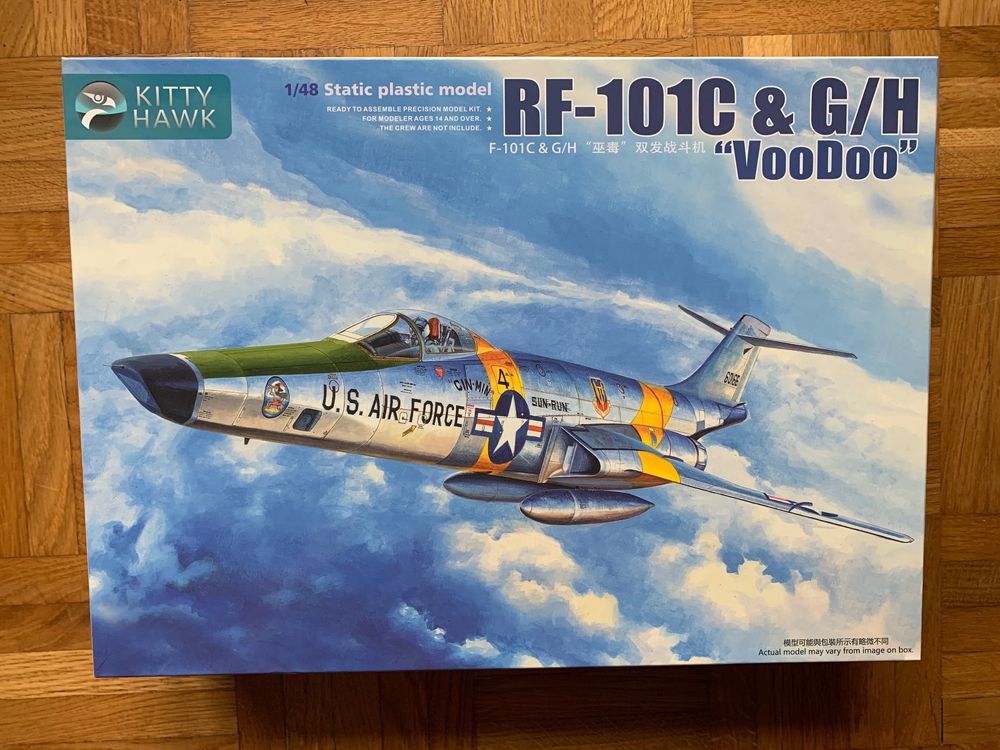 Kitty Hawk 1/48 RF-101C and G/H Voodoo KH80116 (Gebraucht) in Pully für ...