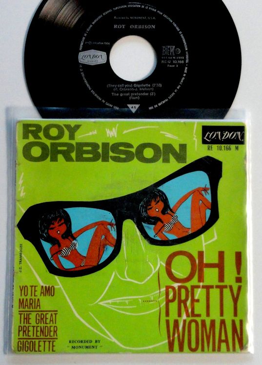 EP-SI ROY ORBISON oh pretty woman 4 Songs 1964 (Gebraucht) in Kesswil ...