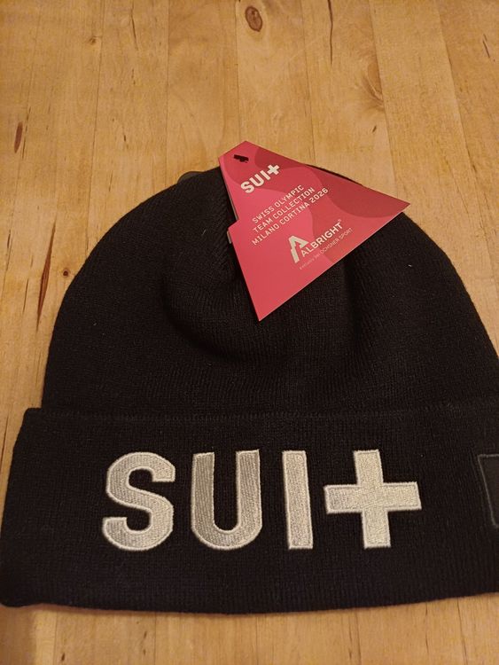SUI+ Olympiamütze Milano Cortina 2026, Neu mit Etikett (Gebraucht) in ...