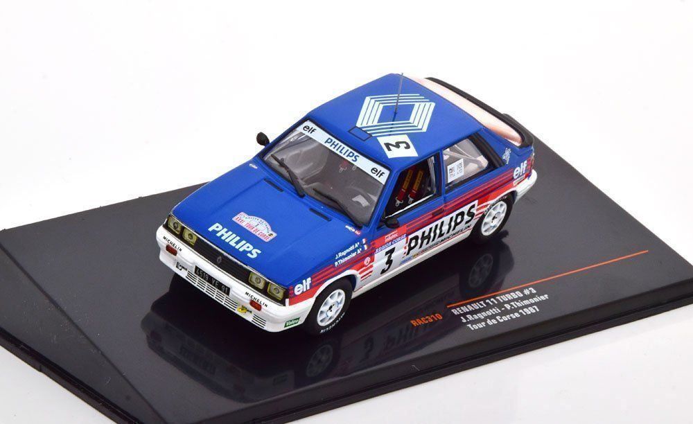 Renault 11 Turbo #3 Philips Rallye WM Tour de Corse 1987 (Neu und ...