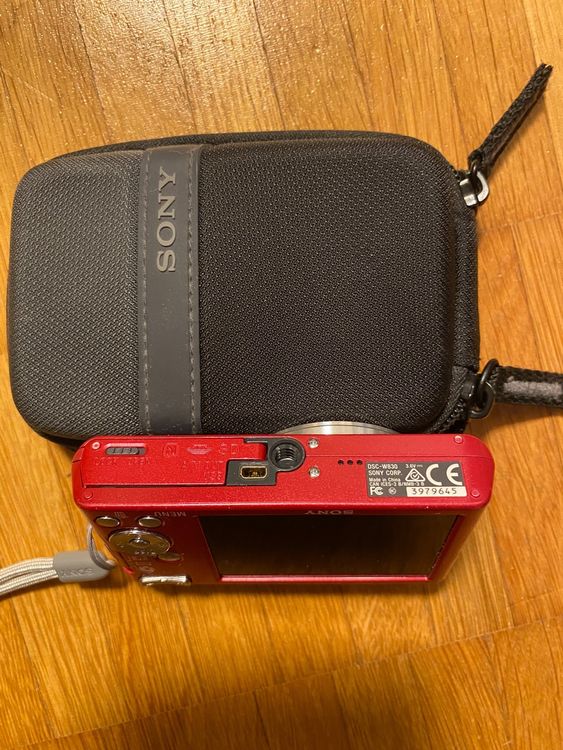 Sony Cybershot DSC-W830 rot (Gebraucht) in Rudolfstetten für CHF 110 ...