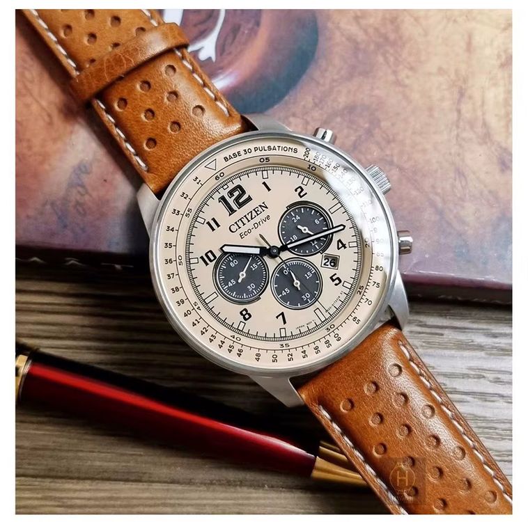 Lederarmband Citizen Eco Drive