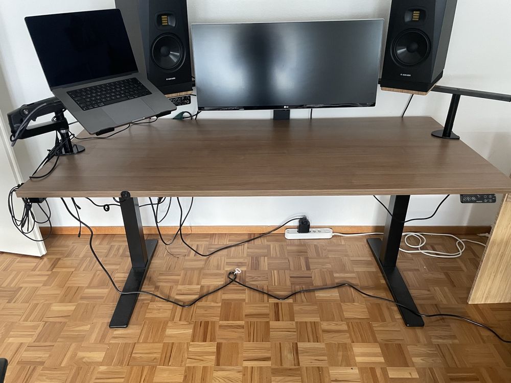 Flexispot E5 Elektrischer Sitz-Steh-Schreibtisch 180x80 cm (Neu (gemäss ...