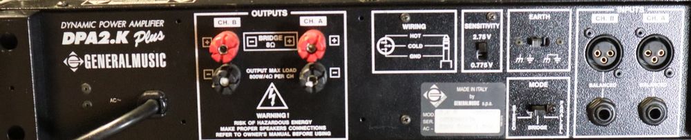 DPA SERIES Dynamic Power Amplifiers (Gebraucht) in Bülach für CHF 1 ...