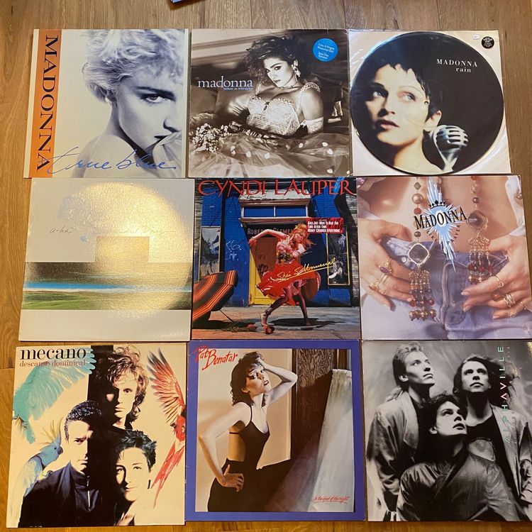 LOT DE 36 LP ET DLP NEW WAVE POP SYNTH POP 80/90 (lot 001) (D'occasion ...