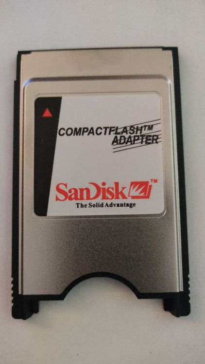 PCMCIA PC-CARD zu Compact Flash CF Adapter *** NEU *** (Neu (gemäss ...