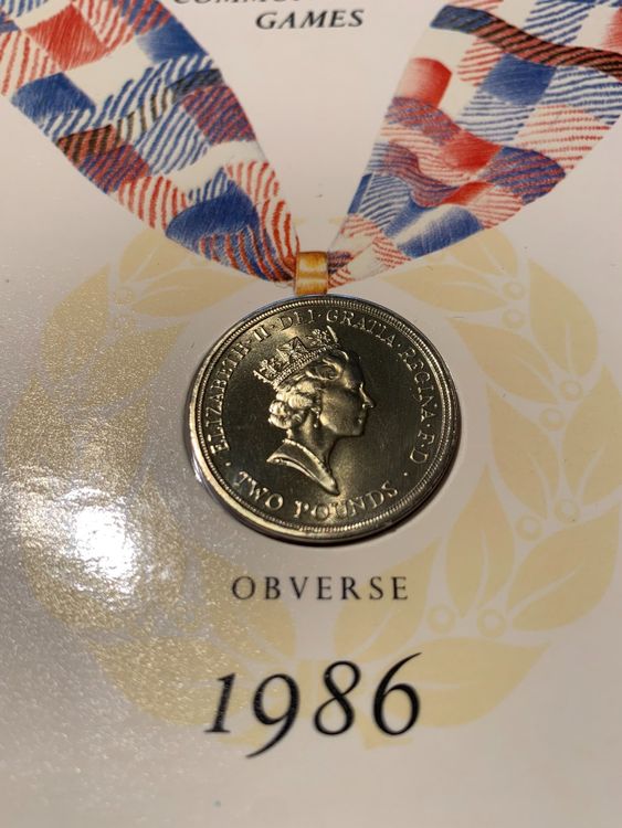 Münze - 2 Pfund - Commonweath Games Commemorative Coin | Kaufen auf Ricardo