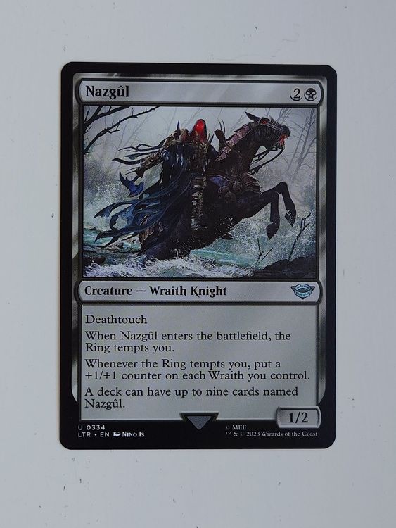 Mtg, Nazgul V.3, Lord of the Ring, e | Kaufen auf Ricardo