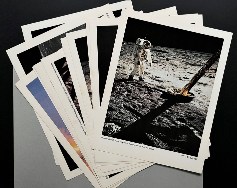 Apollo 11 - 12 Originalabzüge N.A.S.A 35 x 28 cm | Kaufen auf Ricardo