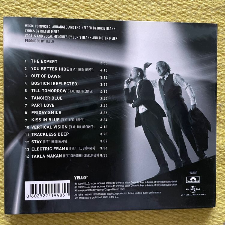 YELLO-TOUCH (DIGIPACK) (Gebraucht) in Rorschacherberg für CHF 4.9 – mit ...