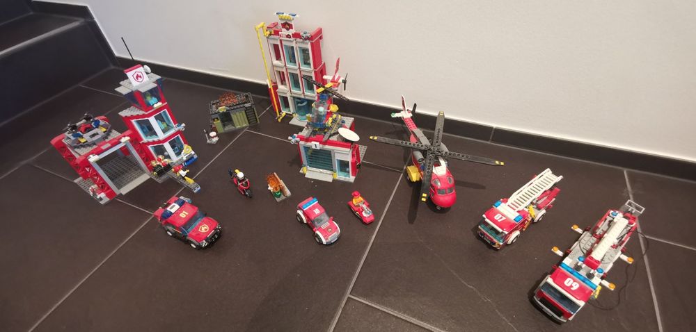 Lego City Feuerwehr Kombi aus 60108 & 60110 & 60215 | Kaufen auf Ricardo
