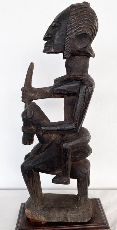 Rarität XXL alter Dogon Reiter + Pferd Mali Höhe 50 cm (Gebraucht) in ...