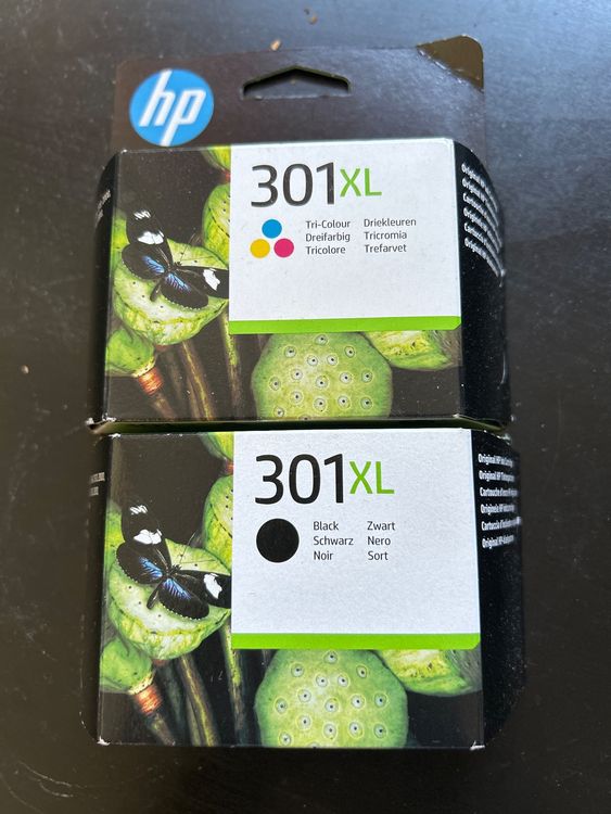 HP 301 XL Schwarz 301xl tri-colour (Neu und originalverpackt) in Genève ...