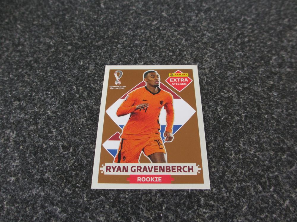 Panini WM2022 Extra Sticker Ryan Gravenberch | Kaufen auf Ricardo