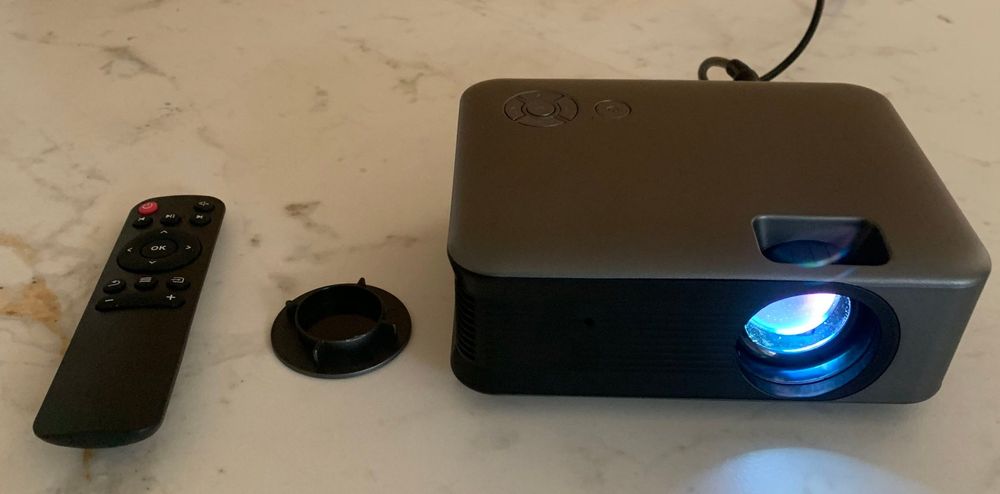 AUN MINI Projector - Wi-Fi 3000 Lum - Battery + 220V Airplay (Neuf ...