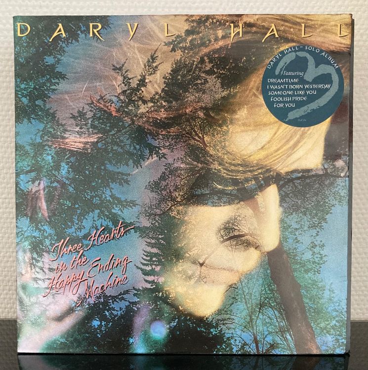 Daryl Hall -Three Hearts In The Happy Ending Machine LP *NM* (Neuf ...