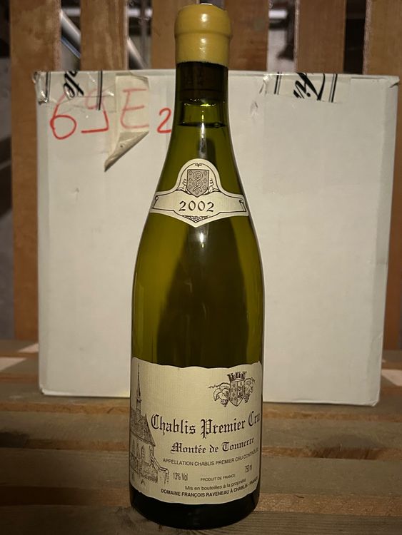 RARE François Raveneau CHABLIS Montée de Tonnerre 2002 (Neu (gemäss ...