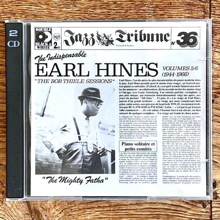 Earl Hines Vol.5/6 1944-1966 2CD Jazz Tribune 36 | Kaufen auf Ricardo