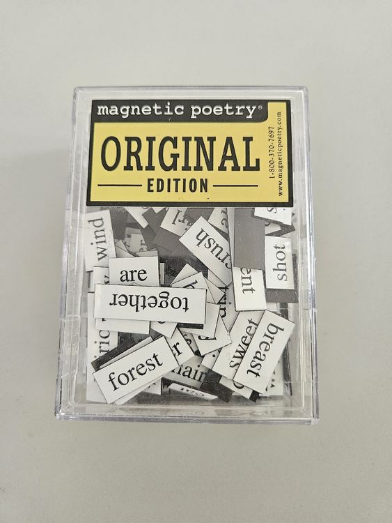 magnetic poetry original edition (Gebraucht) in Solothurn für CHF 1 ...