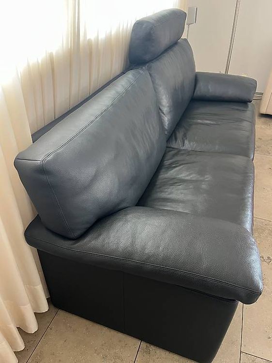 canape en vrais cuir en super état (D'occasion) à Düdingen pour CHF 220 ...