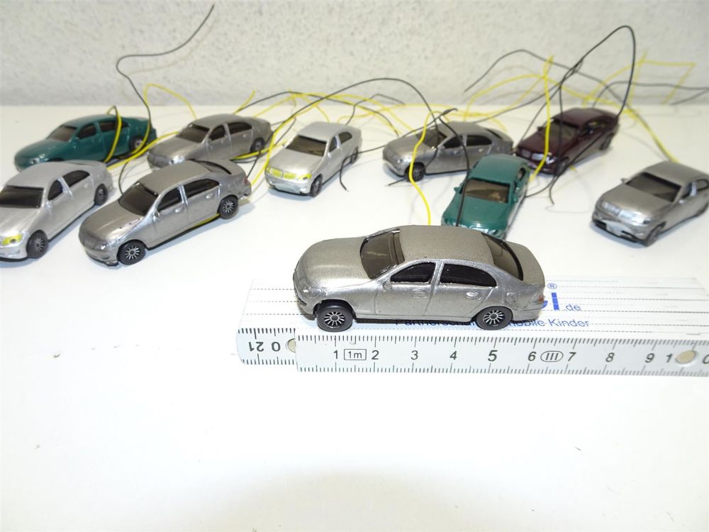 10 Modellautos mit Licht beleuchtet HO (Gebraucht) in Luzern für CHF 14 ...