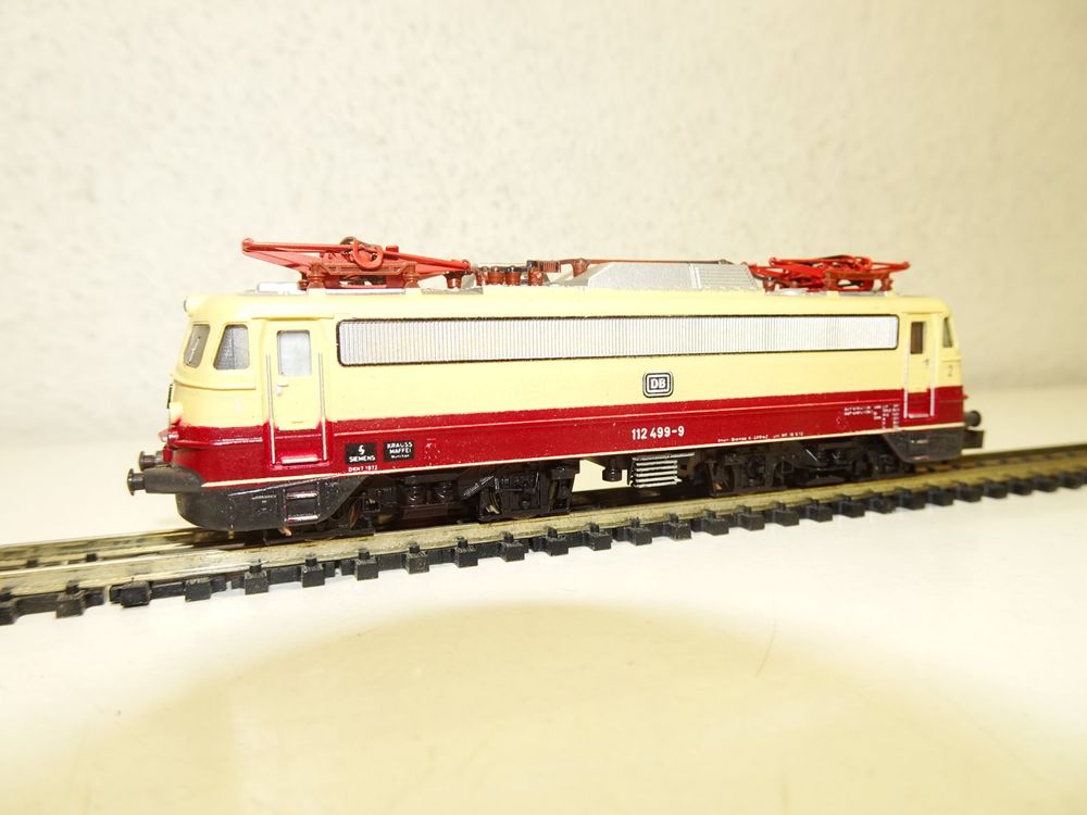 Minitrix Lokomotive DB Br 112 499-9 Digital Spur N 2055 (Gebraucht) in ...