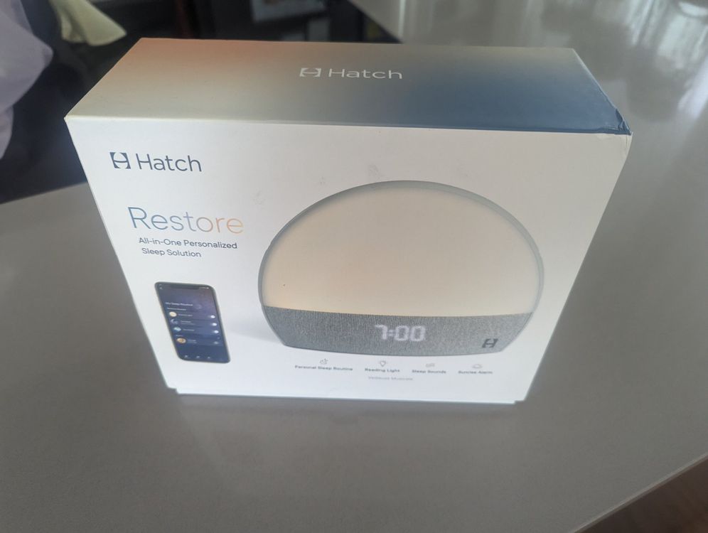 Restore Hatch - smart Sound Machine alarm clock (Neu und ...
