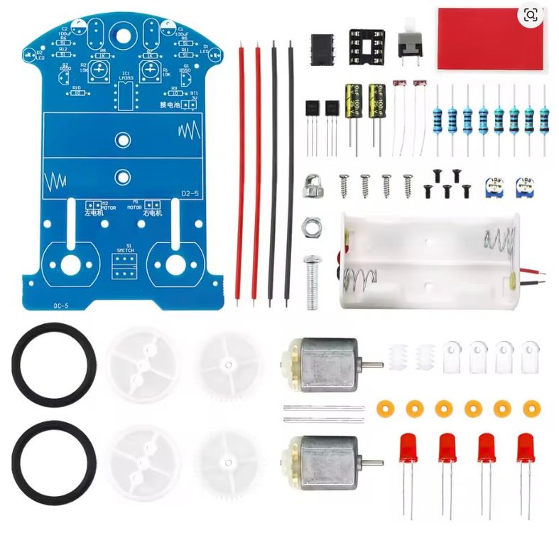Smart Car Bausatz Löten Lern Kit Elektronik Lötübung DIY NEU (Neu und ...
