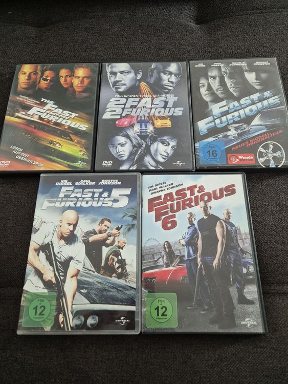 Fast and Furious DVD Sammlung (Gebraucht) in Rain für CHF 5 – mit Lieferung auf Ricardo kaufen