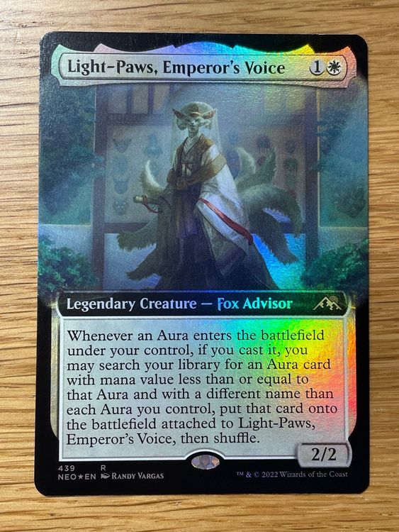 Light-Paws, Emperor’s Voice FOIL Kamigawa Boosterfrisch | Kaufen auf Ricardo