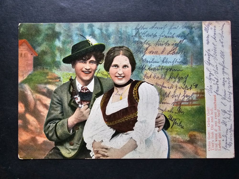 PK Postkarte aus Sammlung (Gebraucht) in Dallenwil für CHF 2 – mit Lieferung auf Ricardo kaufen