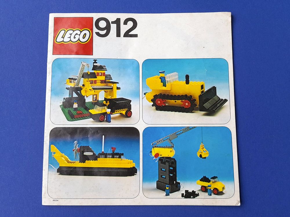 LEGO Bauanleitung 912 Universal-Baukasten aus dem Jahr 1976 | Kaufen ...