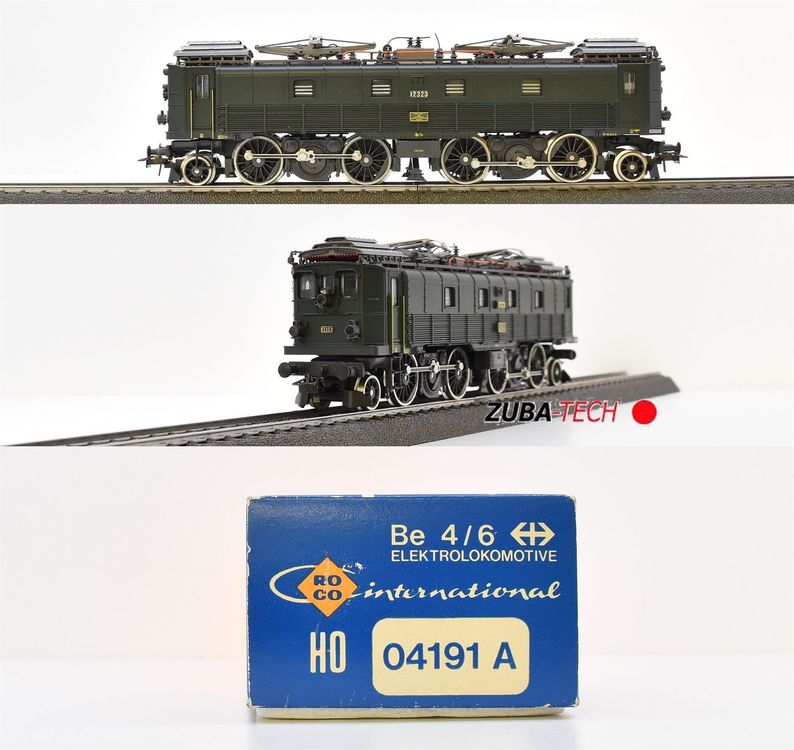Roco 04191 A E-Lok Be 4/6 SBB H0 GS OVP (Gebraucht) in St. Gallen für CHF 70.5 – mit Lieferung ...
