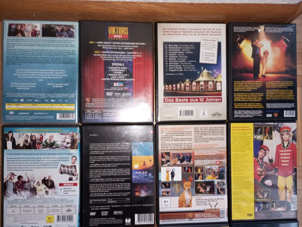 14 DVDs aus der Schweiz / CH- Produktion (Gebraucht) in Steffisburg für ...