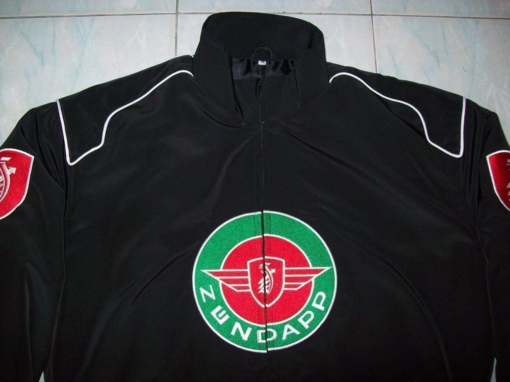 NEU Zündapp gr. Logo Fan Jacke schwarz alle Größen / Modelle (Neu und ...