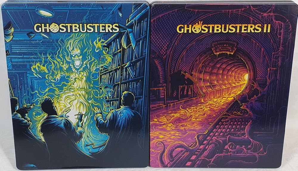 Ghostbusters 1&2 (1984/89) Steelbooks/Gallery 1988 - Blu-ray (Gebraucht ...