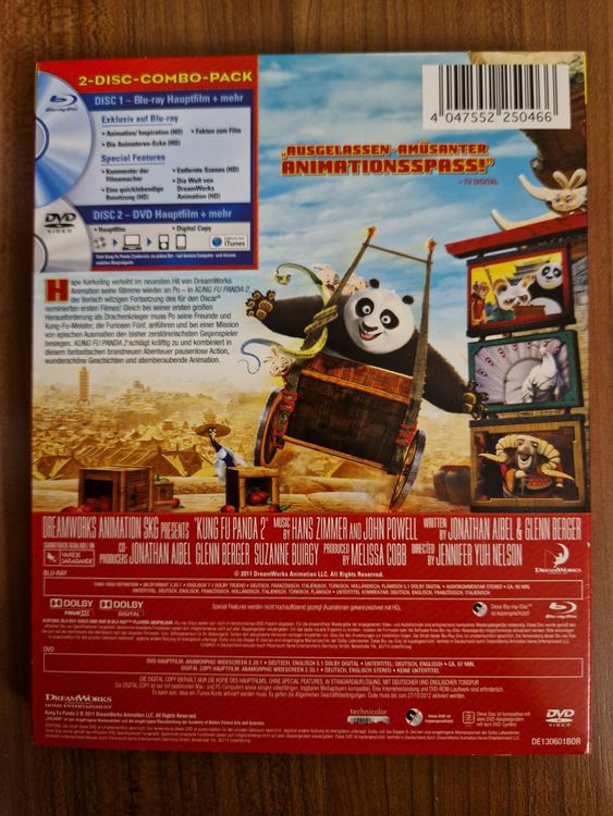 Kung Fu Panda 2, blu-ray & dvd, animationsfilm | Kaufen auf Ricardo