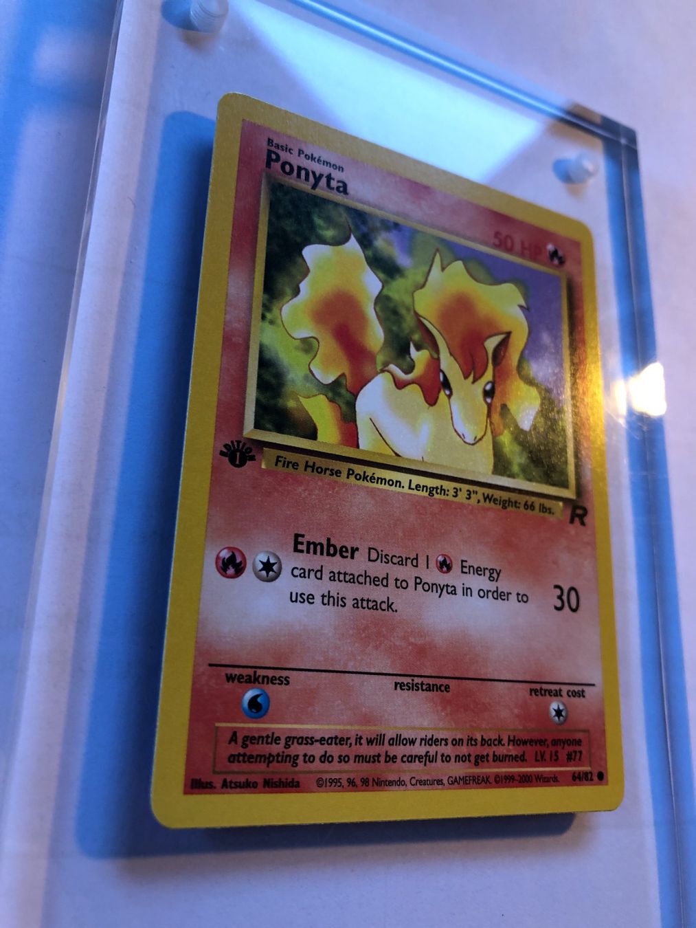 Ponyta 1st Team Rocket - MINT - ab 1.- (Usato) a Giubiasco per CHF 1 ...