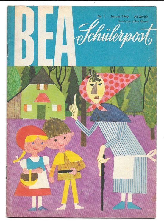 Bea Schülerpost 1966 Nr 1, mit Lego Werbung ! | Kaufen auf Ricardo